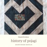 Tools for hand-stitching Traditional Pojagi | Epida Studio
