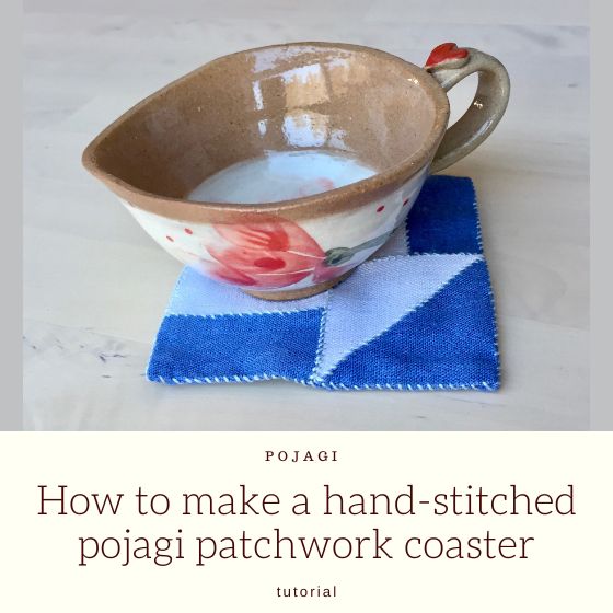 Hand-stitched Pojagi Coaster Tutorial | Epida Studio