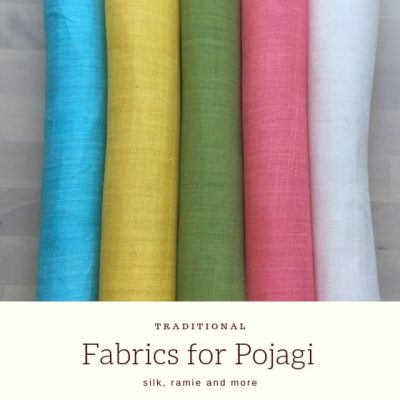 Simple method to sew a modern pojagi patchwork seam | Epida Studio