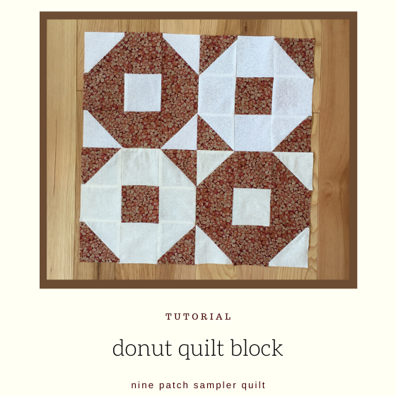 Donut Quilt Block tutorial | Epida Studio