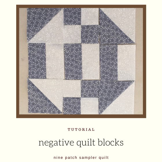 Making Negative Quilt Blocks | Epida Studio