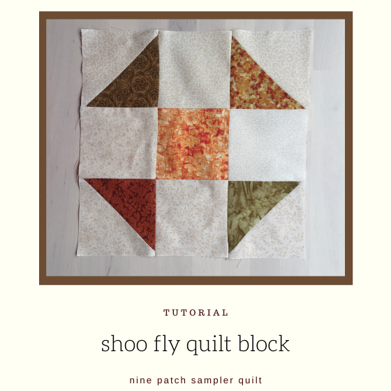 Shoo Fly Quilt Block Tutorial | Epida Studio