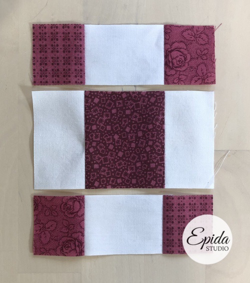 Double Nine Patch Quilt Block Tutorial | Epida Studio