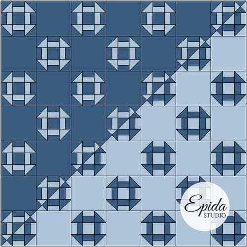 Making Negative Quilt Blocks | Epida Studio