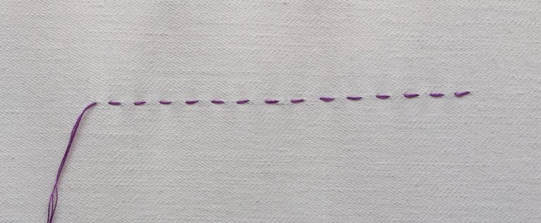 embroidery tutorial running stitch techniques and uses