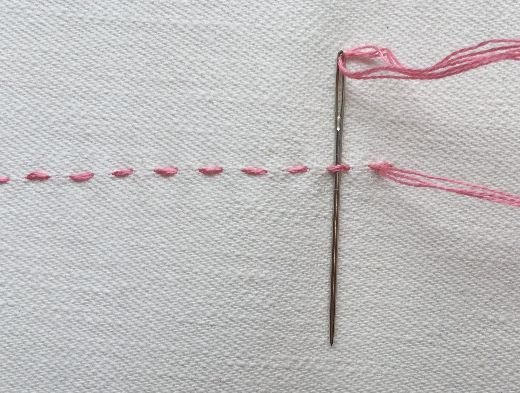 wrapped running stitch tutorial freestyle embroidery