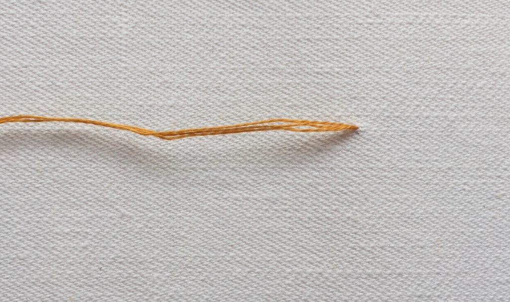 couching embroidery tutorial