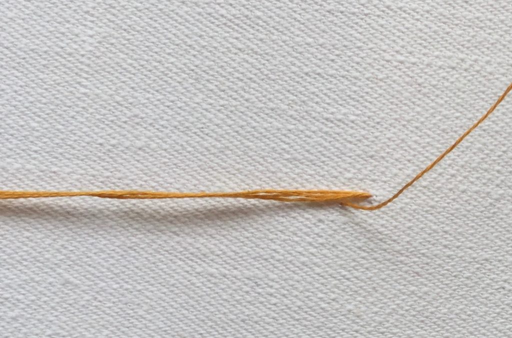 couching embroidery tutorial