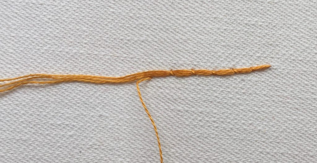 couching embroidery tutorial