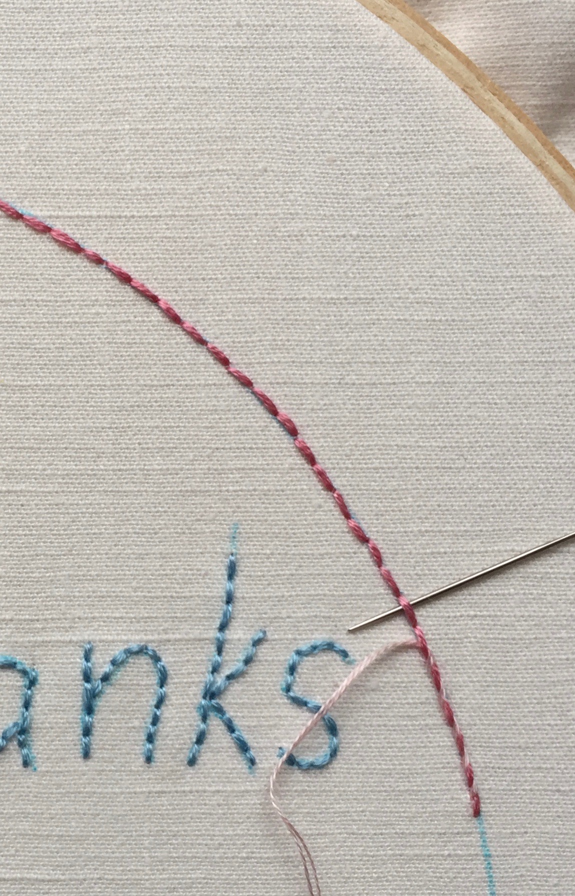 wrapped running stitch tutorial freestyle embroidery