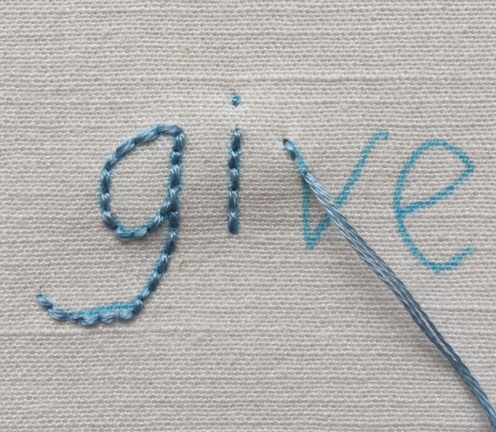 learn how to do lettering on any embroidery project with this tutorial