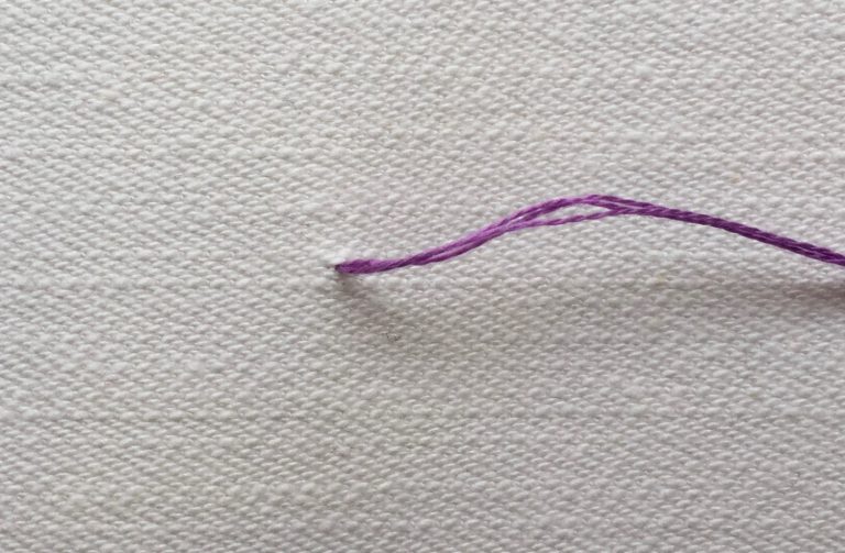chain stitch tutorial for freestyle embroidery projects
