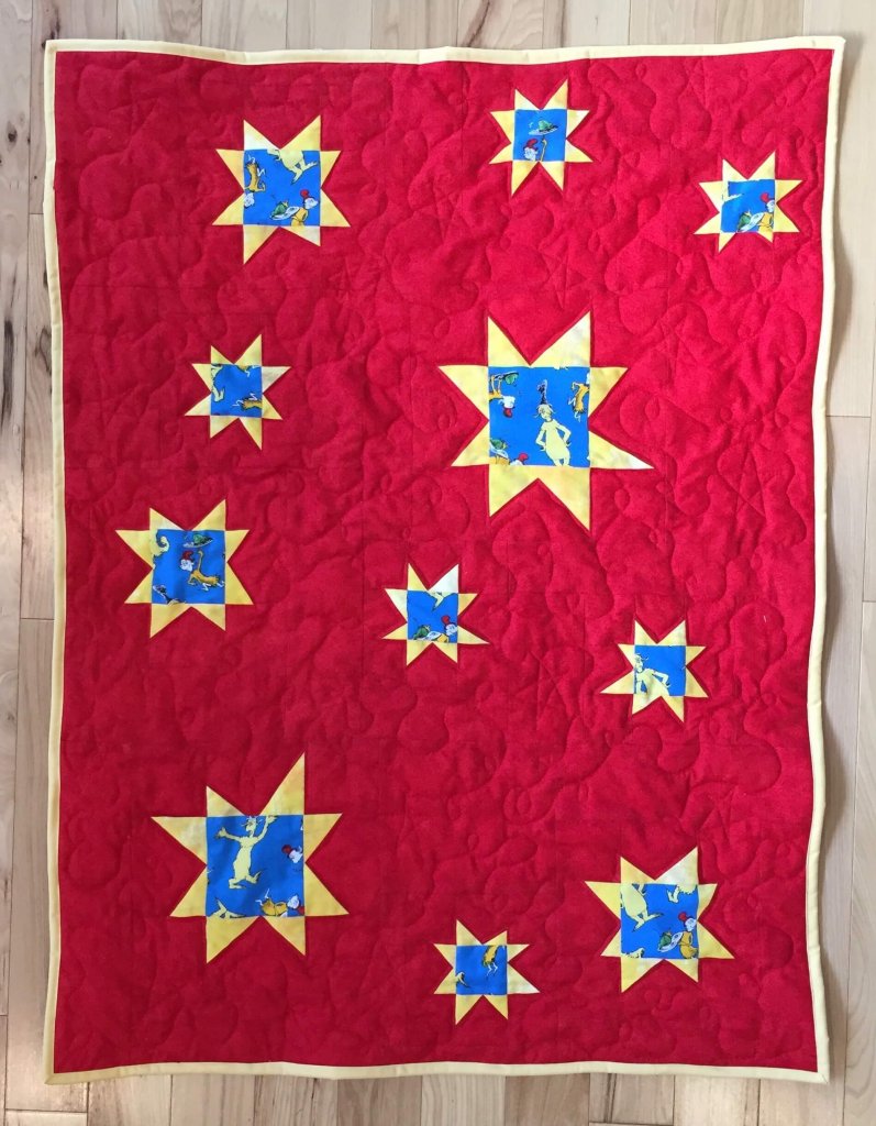 Wacky Star Quilt Block Tutorial in 3 Sizes | Epida Studio