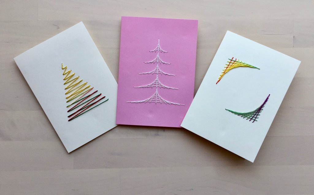 Embroidered Cards for Christmas and more | Epida Studio