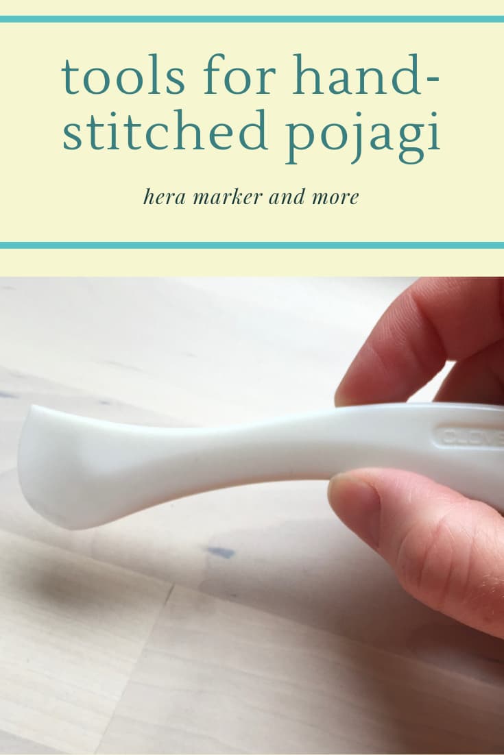 Tools for hand-stitching Traditional Pojagi | Epida Studio