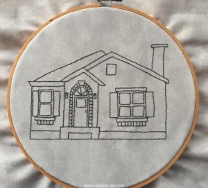 embroidery tutorial back stitch