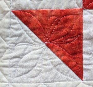 Red and White Nine Patch Sampler Quilt | Epida Studio