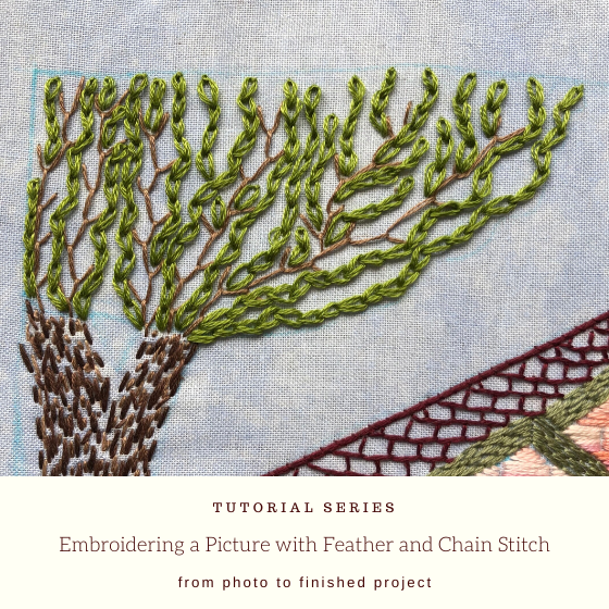 How To Feather Stitch Embroidery