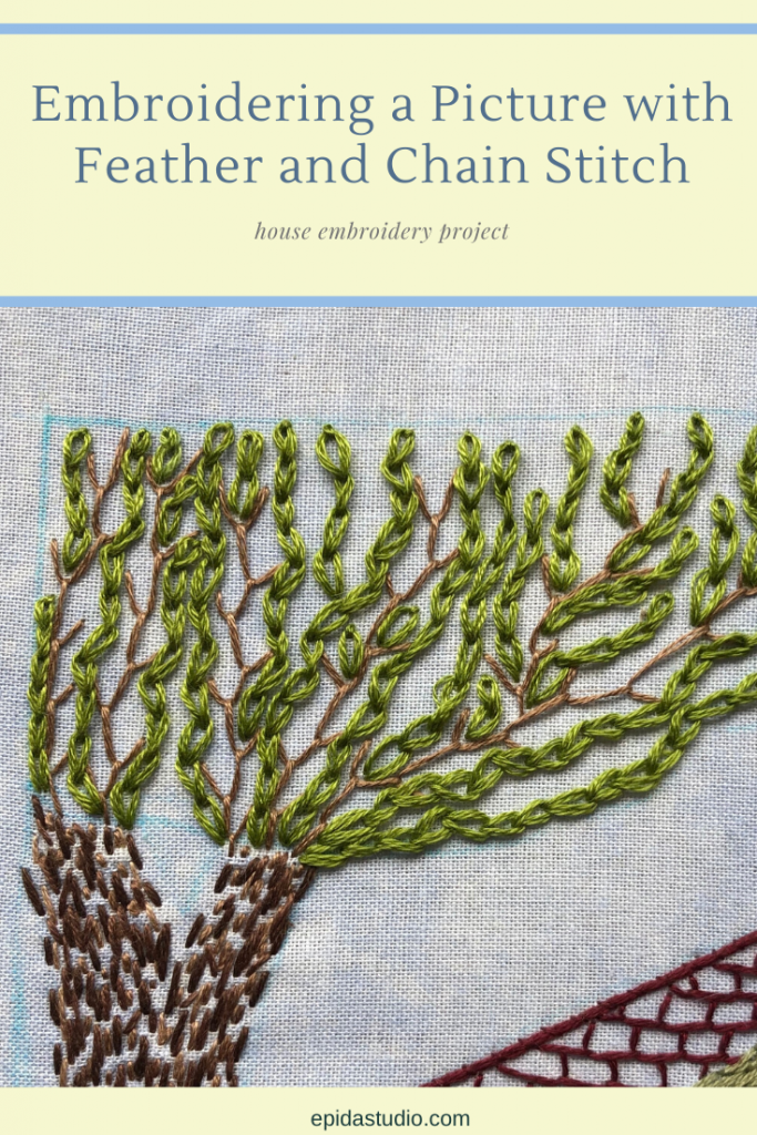 Feather Stitch Embroidery Designs