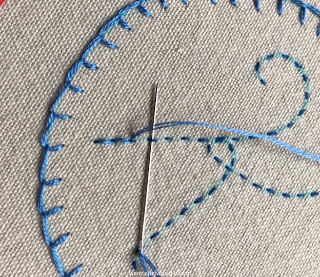Simple Monogram Stitching | Epida Studio