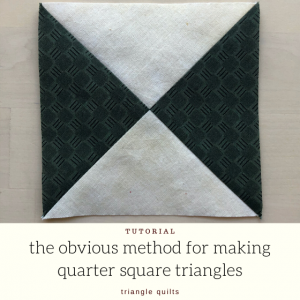 Quilting with Triangles | Epida Studio