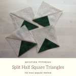 Split Half-Square Triangles: the most popular method | Epida Studio