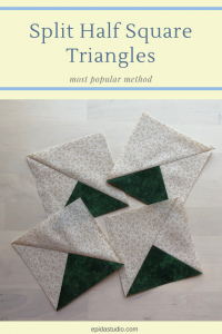 Split Half-Square Triangles: the most popular method | Epida Studio
