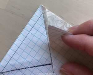 Split Half-Square Triangles: Paper Piecing | Epida Studio