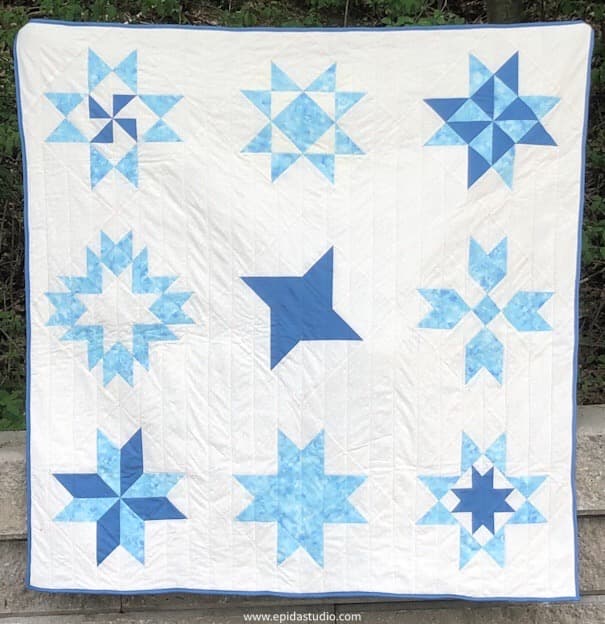 Twinkle Sampler Quilt Pattern | Epida Studio