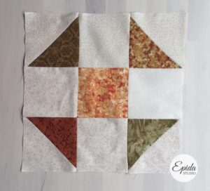 Fall Nine Patch Sampler | Epida Studio