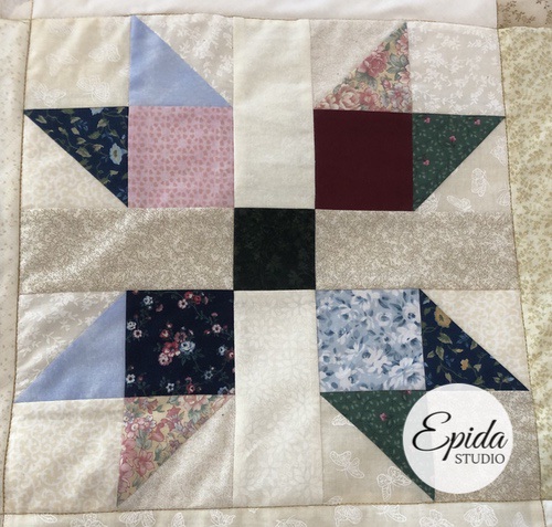 Algonquin Charm quilt block tutorial | Epida Studio