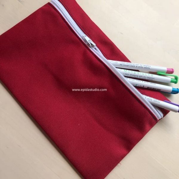 Sewing a Simple Pencil Case | Epida Studio