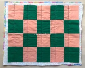Simple Quilting with straight vertical lines | Epida Studio