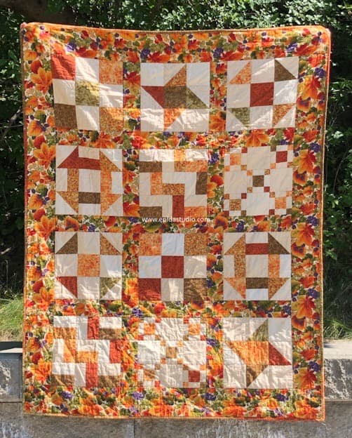 Friendship Star quilt block Tutorial | Epida Studio