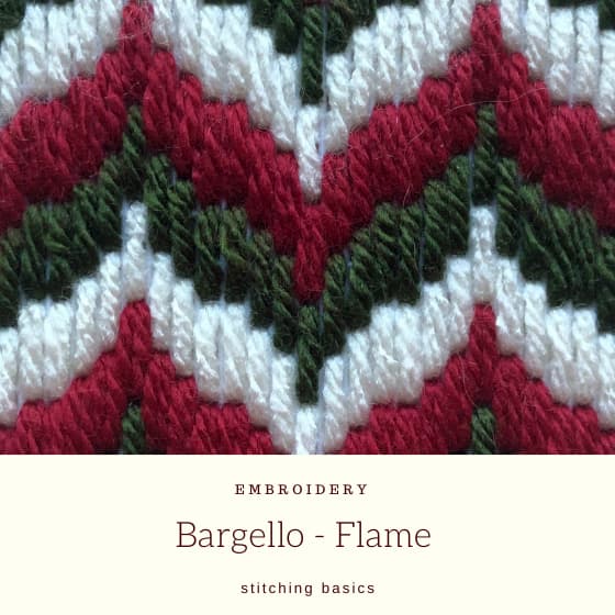 Crochet Flame Stitch Pattern