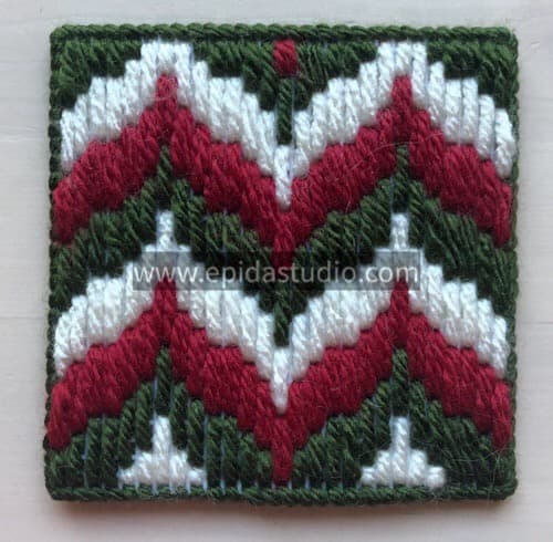 Crochet Flame Stitch Pattern