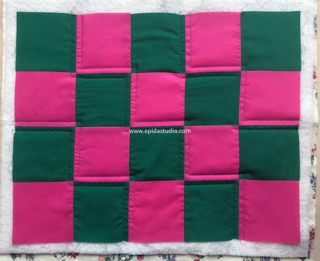 Simple Quilting with Outlines | Epida Studio