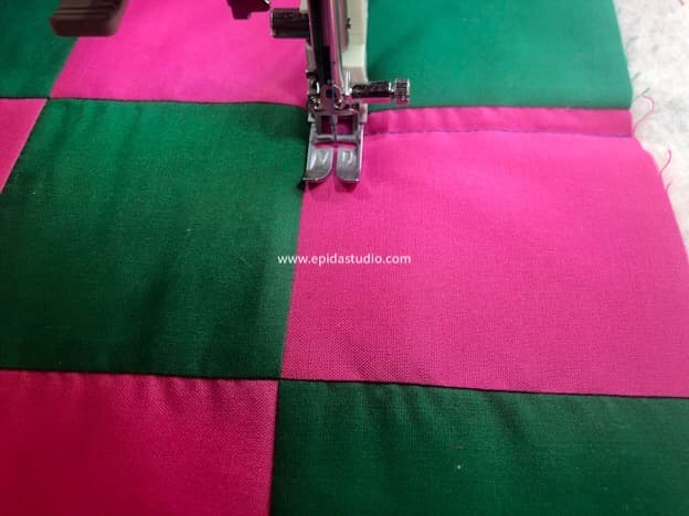 Simple Quilting with Outlines | Epida Studio