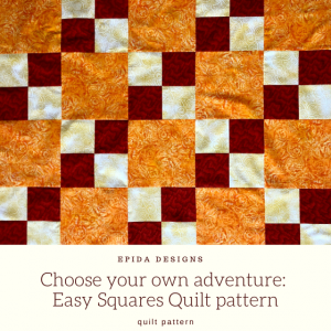 Easy Squares Quilt Tutorial | Epida Studio