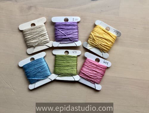 Ten tips for using embroidery floss | Epida Studio
