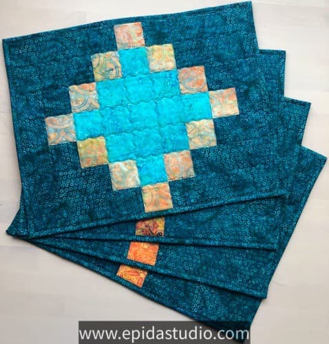 Island Batik Placemat challenge | Epida Studio