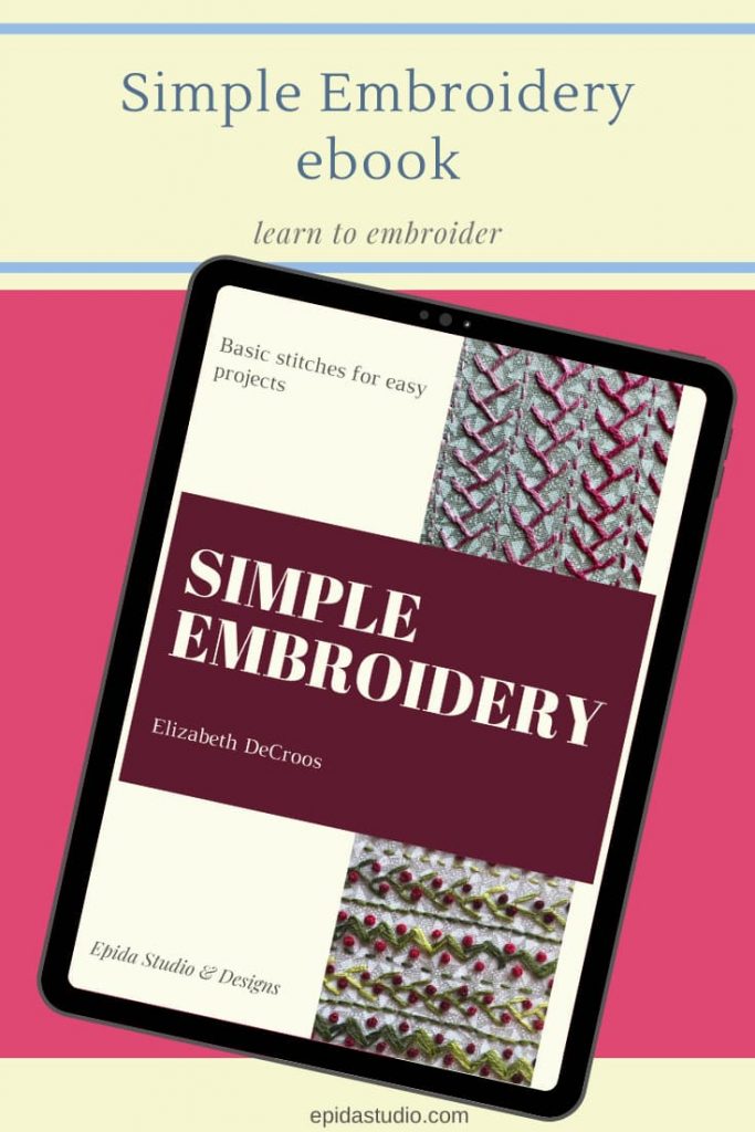 Simple Embroidery ebook | Epida Studio