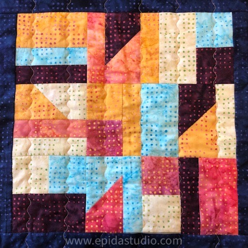 Pojagi Inspiration Quilt Pattern | Epida Studio