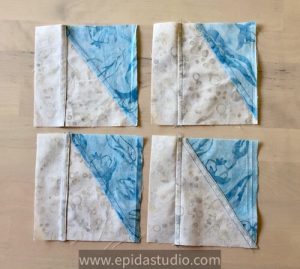 Scrappy Star Pojagi Window Hanging | Epida Studio