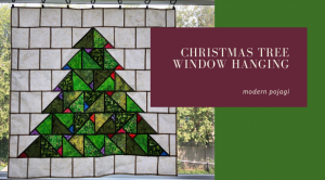 Christmas Tree Window Hanging Pattern | Epida Studio