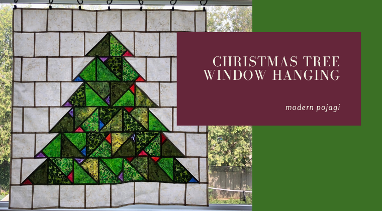 Christmas Tree Window Hanging Pattern | Epida Studio