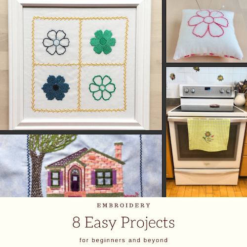 8 Easy Embroidery Projects | Epida Studio