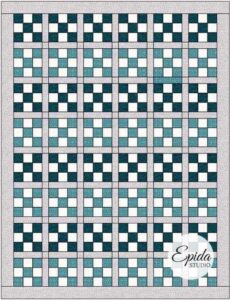 Nine Patch Quilt Block Workbook | Epida Studio