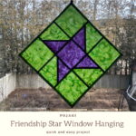 How to Make a friendship Star mini window hanging | Epida Studio