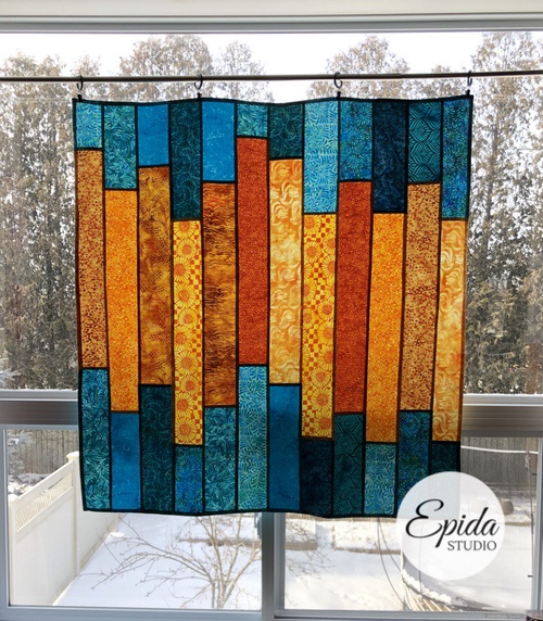 Glimmer window hanging pattern | Epida Studio